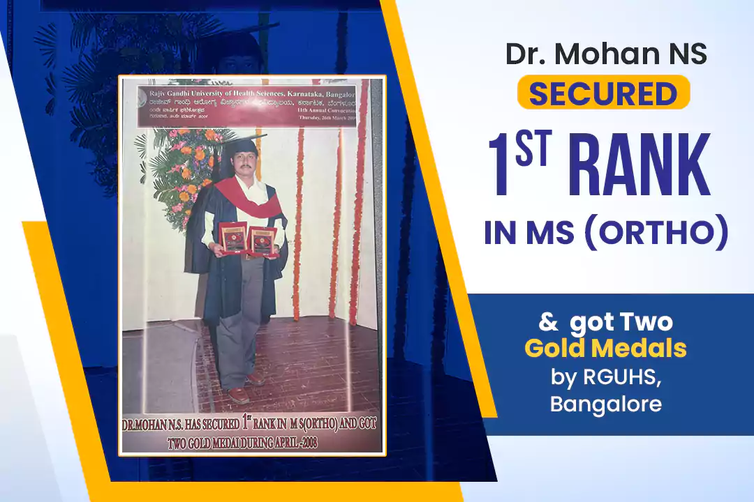 Dr. Mohan N S is a expert Spine Surgeon and Consultant Orthopedic